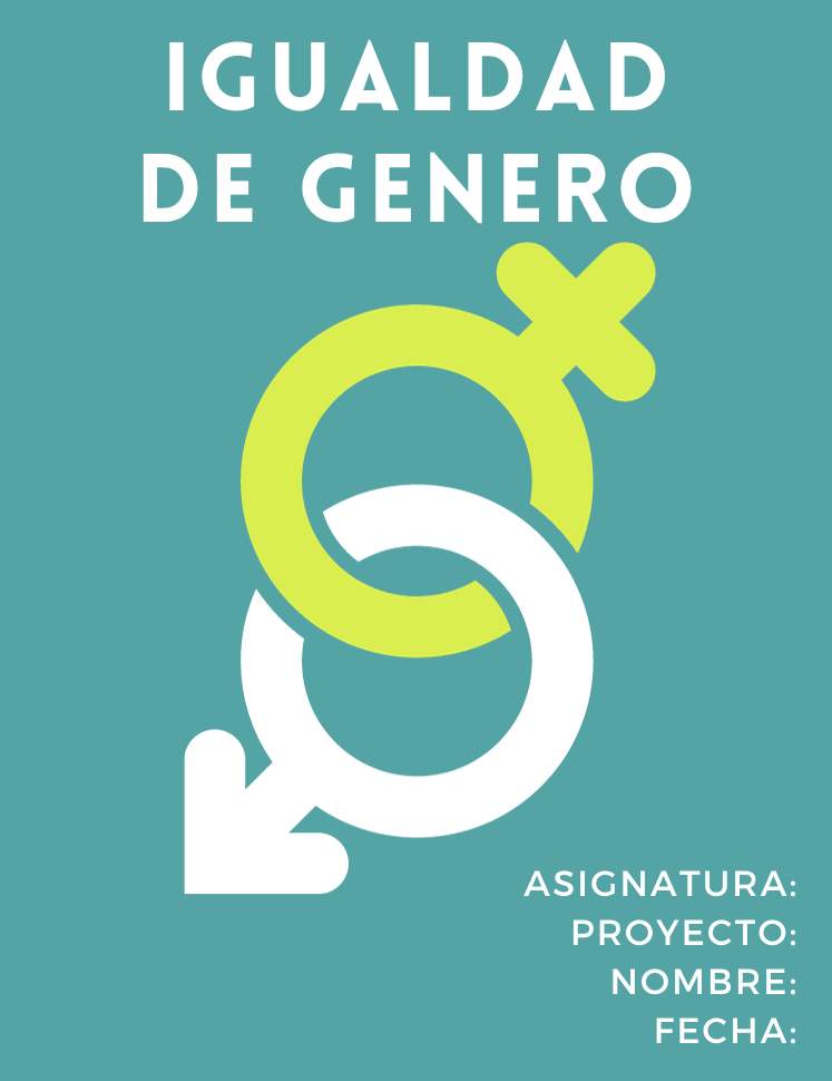 Portadas de Igualdad de Género [2025] ️ Descarga Gratuita