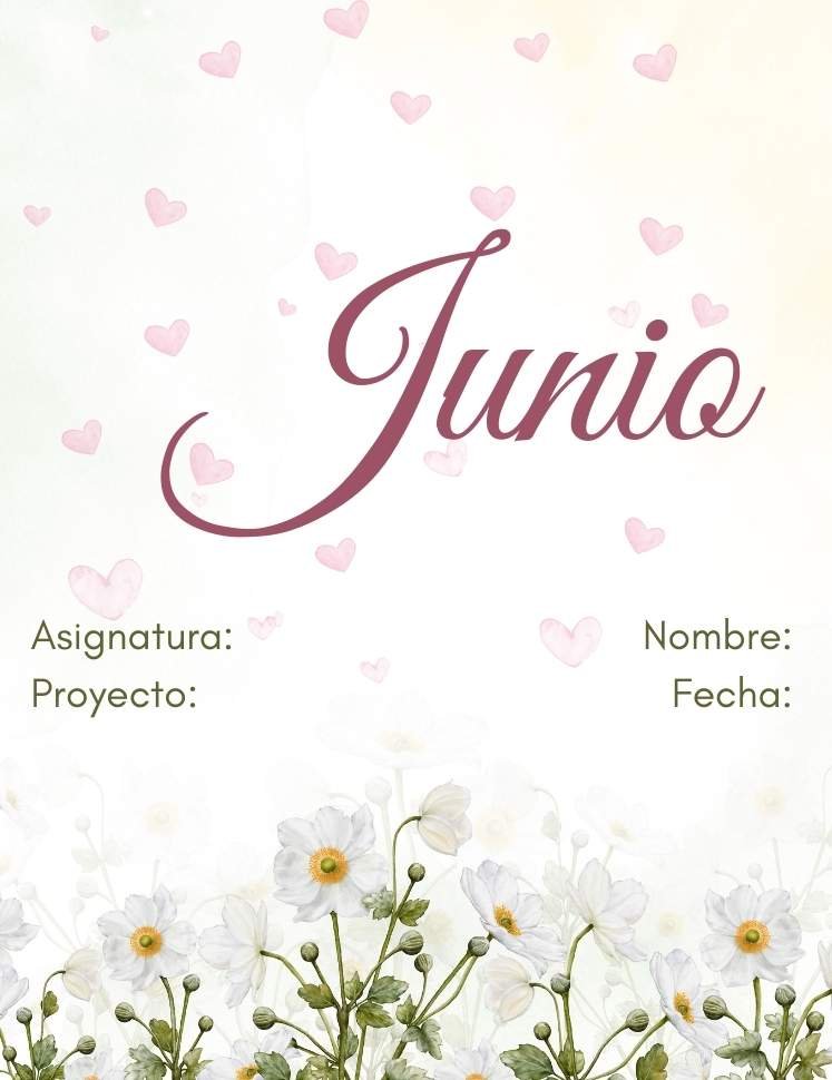 Portadas de Junio [2025] ️ Descarga 100% Gratuita