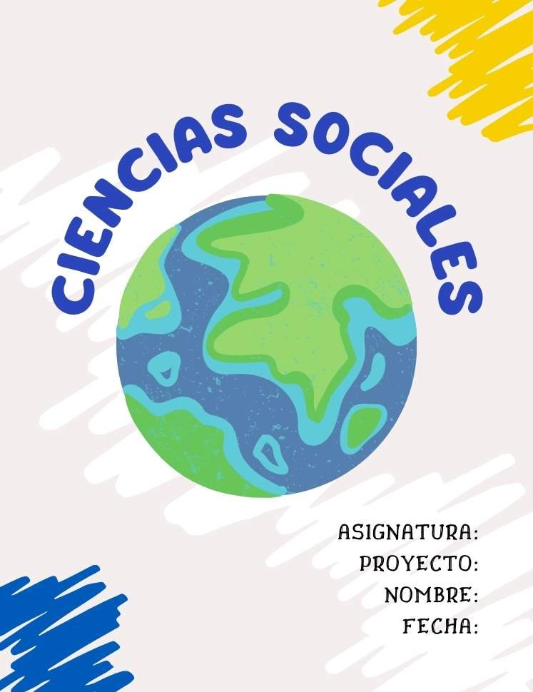 Portadas De Ciencias Sociales 2025 Para Word Descarga Gratis 100 ...